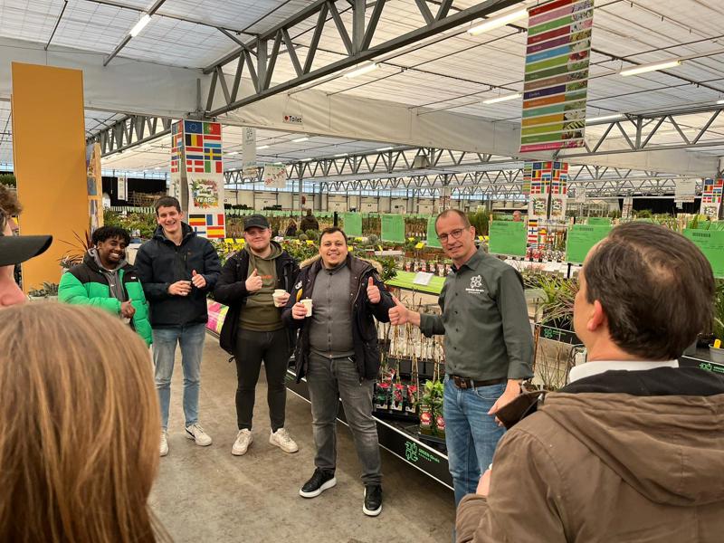 Leerlingen MBO Rijnland bezoeken vakbeurs | greenport